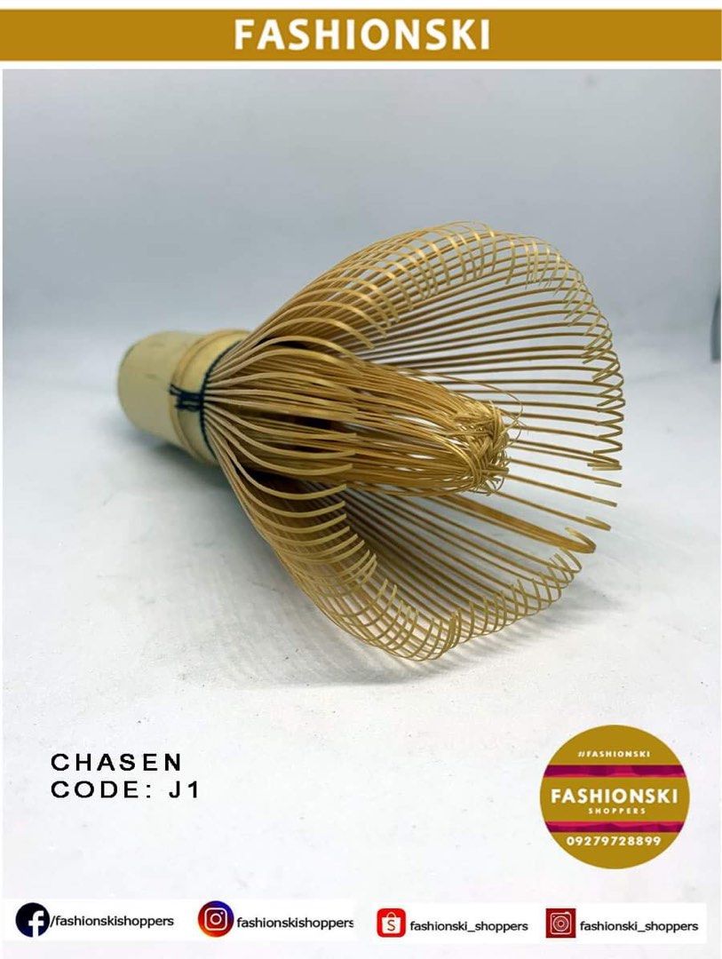 Chasen Japanese Bamboo Whisk Green Tea Whisker on Carousell