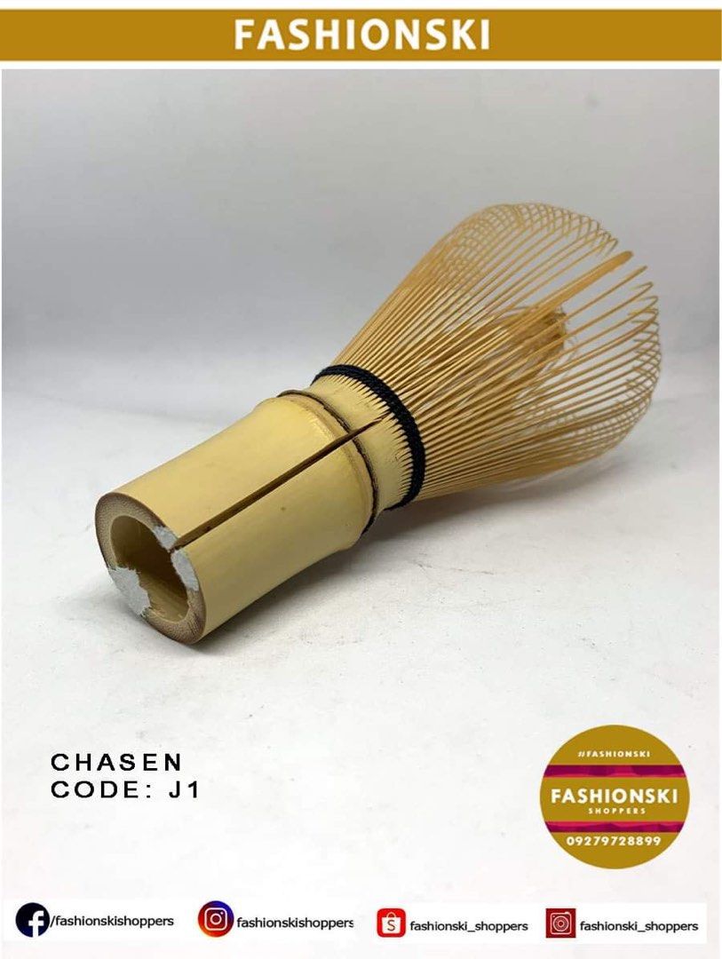 Chasen Japanese Bamboo Whisk Green Tea Whisker on Carousell