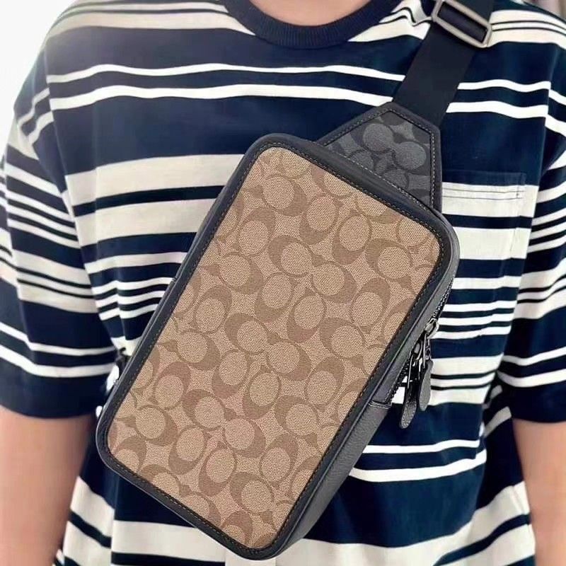 COACH SULLIVAN PACK IN SIGNATURE CANVAS (COACH C9867), Luxury, Bags & Wallets on Carousell