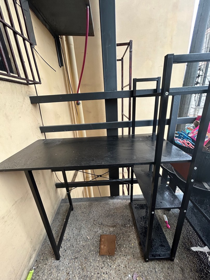 Computer Desktop Table, Furniture & Home Living, Office Furniture ...