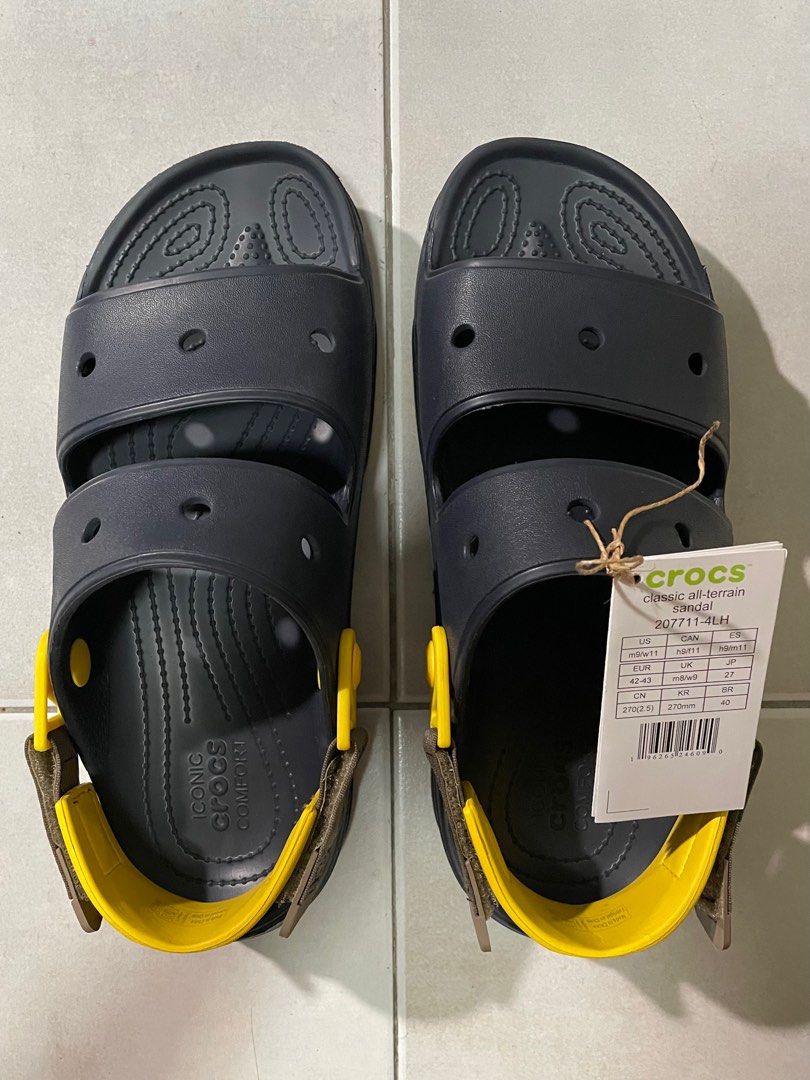 Crocs All Terrain Sandals (M9/W11 Size; Original) on Carousell