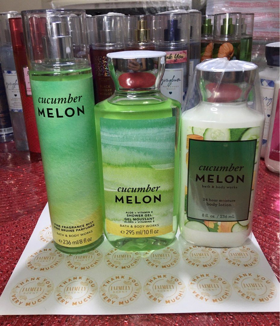 CUCUMBER MELON SET, Beauty & Personal Care, Fragrance & Deodorants on ...