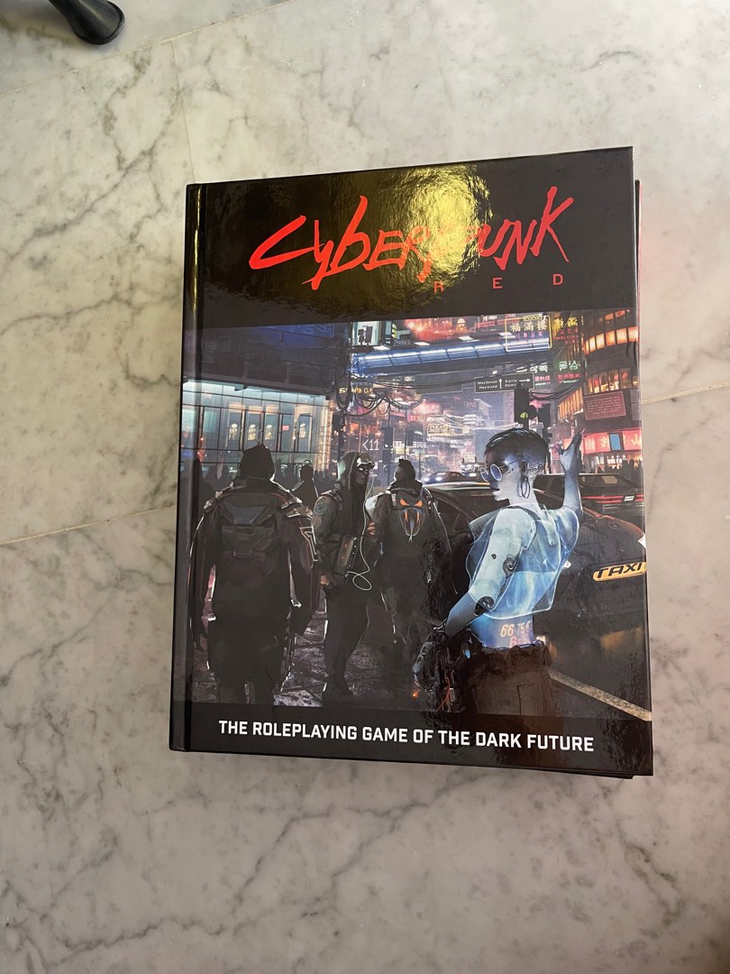 Cyberpunk Red TTRPG, Hobbies & Toys, Toys & Games on Carousell