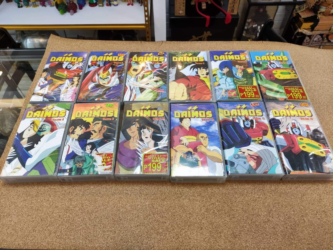 DAIMOS VHS COLLECTION on Carousell