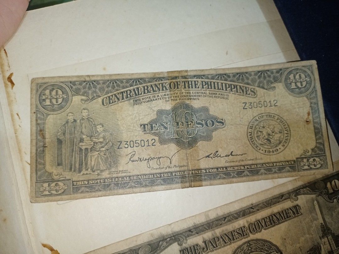 Dalawang Piso Jose Rizal Bill Old Banknote, Hobbies & Toys, Memorabilia ...