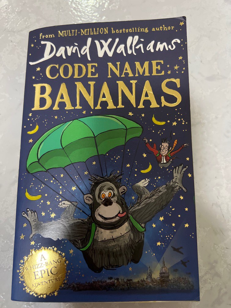 David Walliams - Code Name Bananas, Hobbies & Toys, Books & Magazines ...
