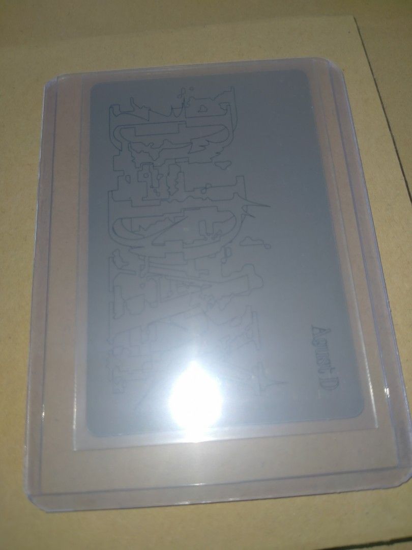 [SALE till End of July] D-Day RPC ver. 2 Photocard (PC) | Agust D Album ...