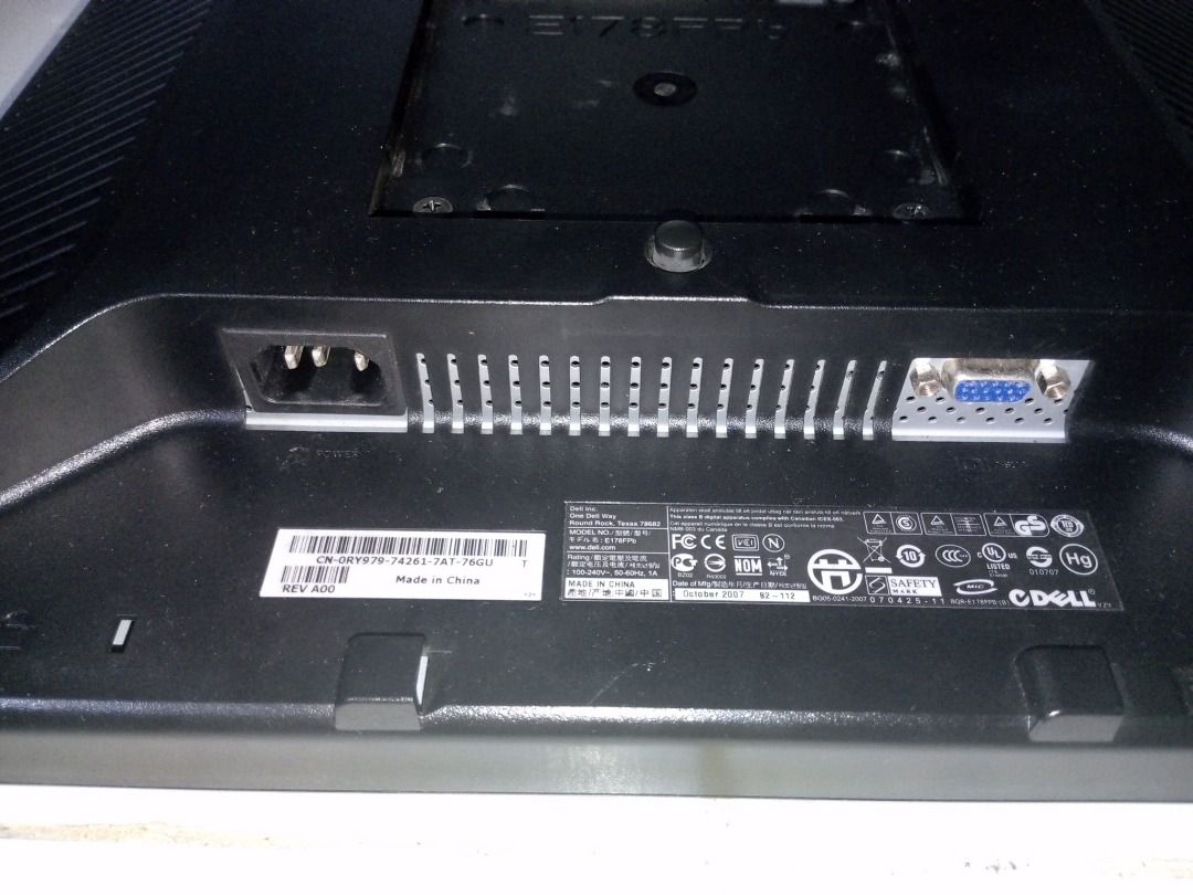 Dell 17 inches Square Monitor, Computers & Tech, Parts & Accessories ...