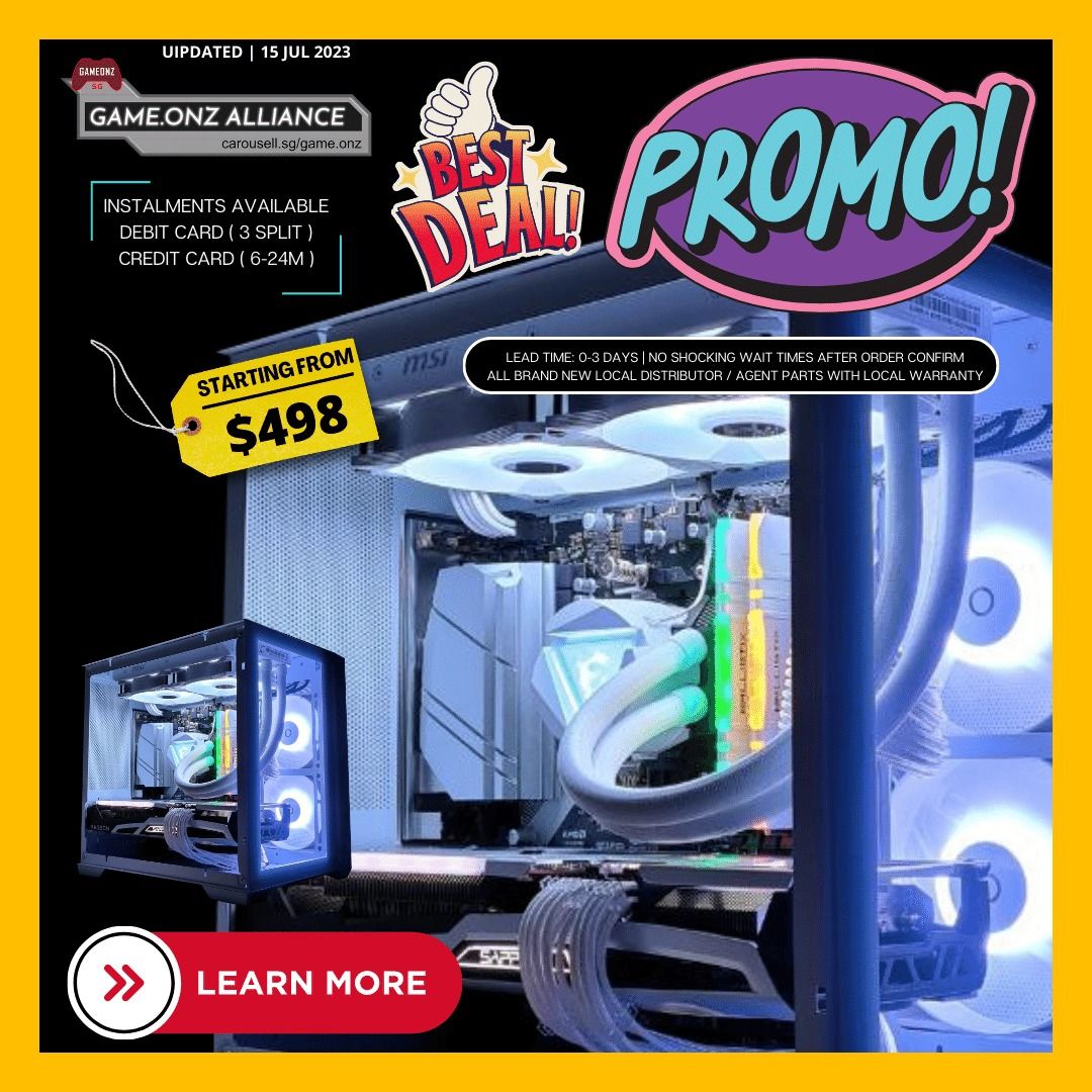 DESKTOP GAMING PC PROMO MAY 2023 | GAMING PC PROMOS FOR AMD RYZEN 7 ...