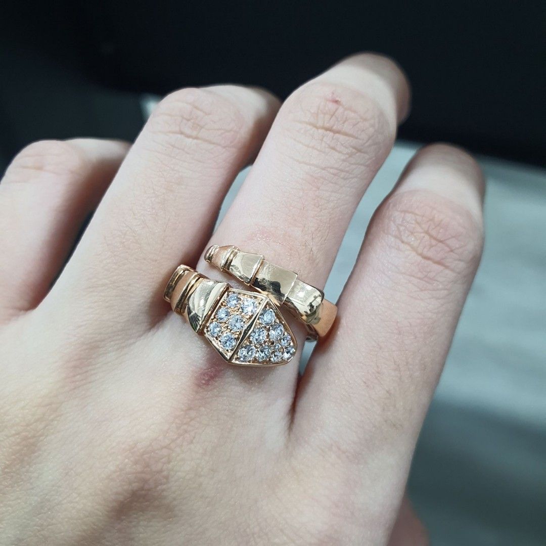 diamond ring FI099-5 18kt 9.48g .35ct dia Complete inclusion, Women's ...