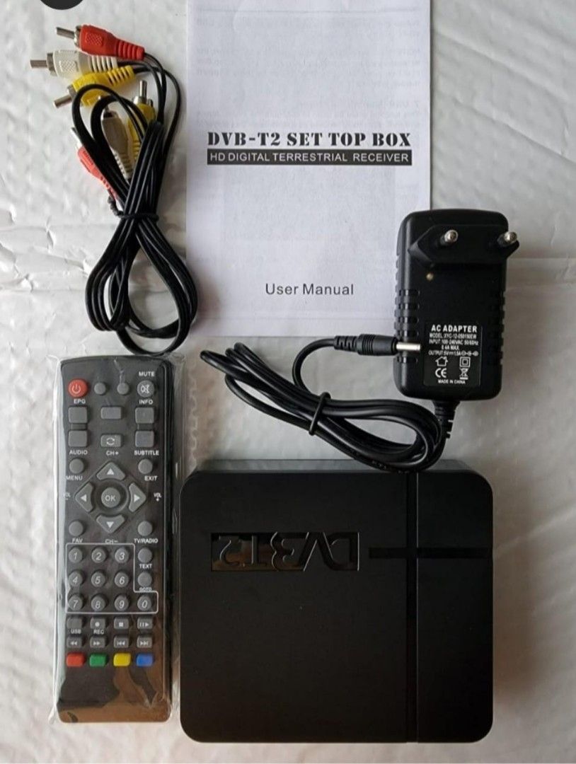 Digital TV HD Set Top Box & Antenna, TV & Home Appliances, TV ...