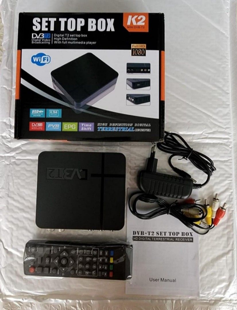Digital TV HD Set Top Box & Antenna, TV & Home Appliances, TV ...