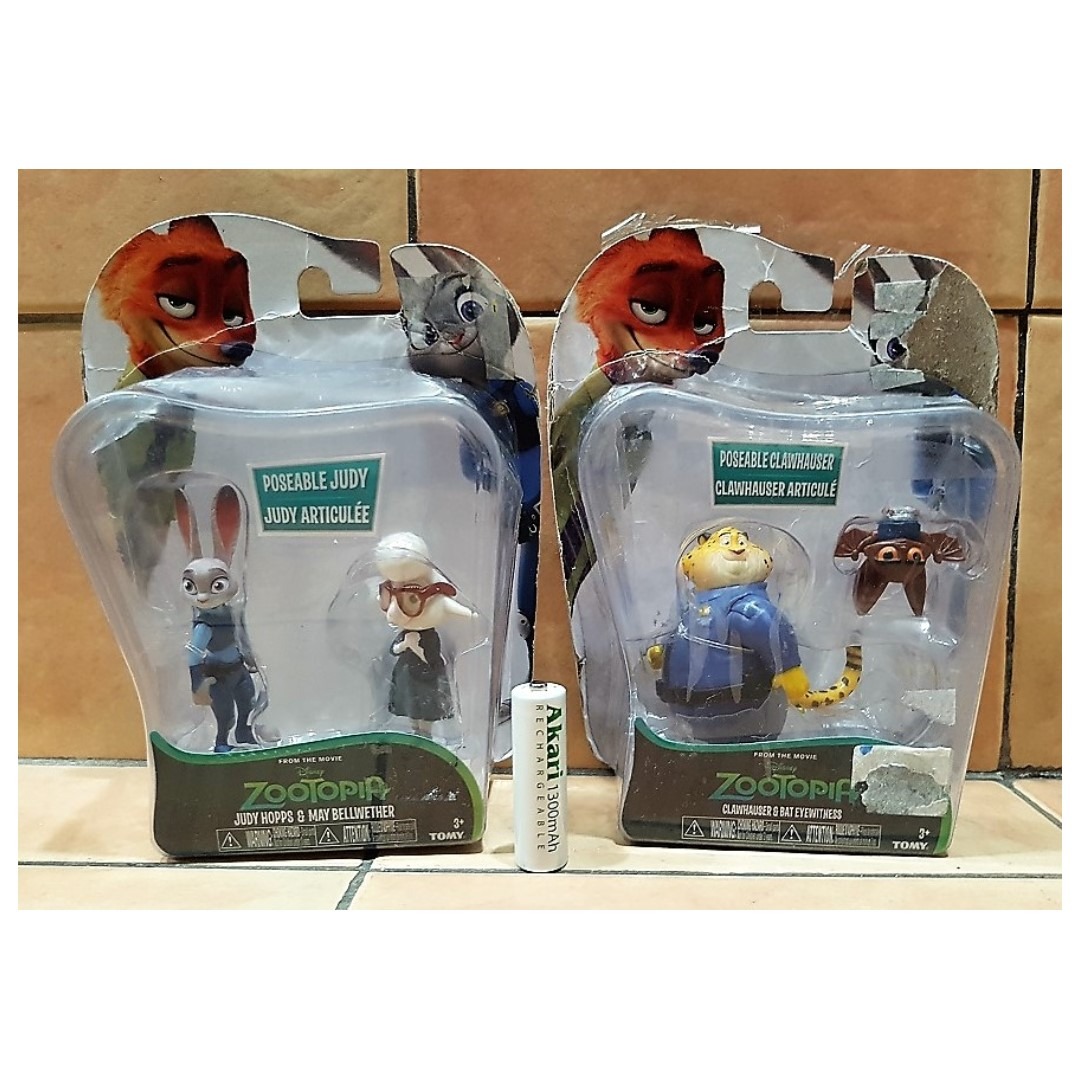 Disney ZOOTOPIA Character Pack Set, Hobbies & Toys, Toys & Games on ...
