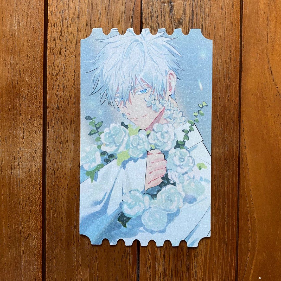 [DOUJIN] Jujutsu Kaisen JJK Gojo/Gojou Satoru Ticket stub art print ...