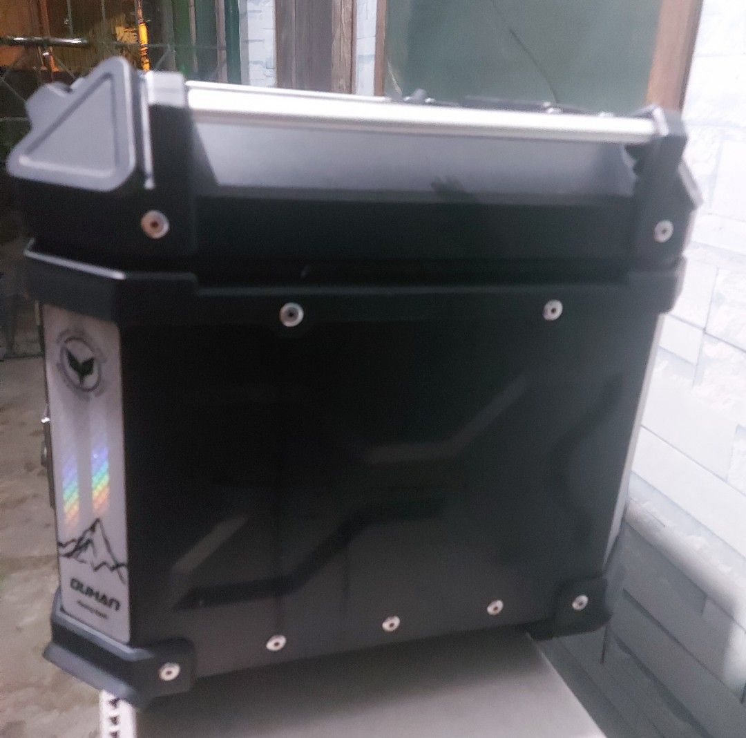 DUHAN Alloy Top Box 45L 3X, Motorbikes, Motorbike Parts & Accessories ...