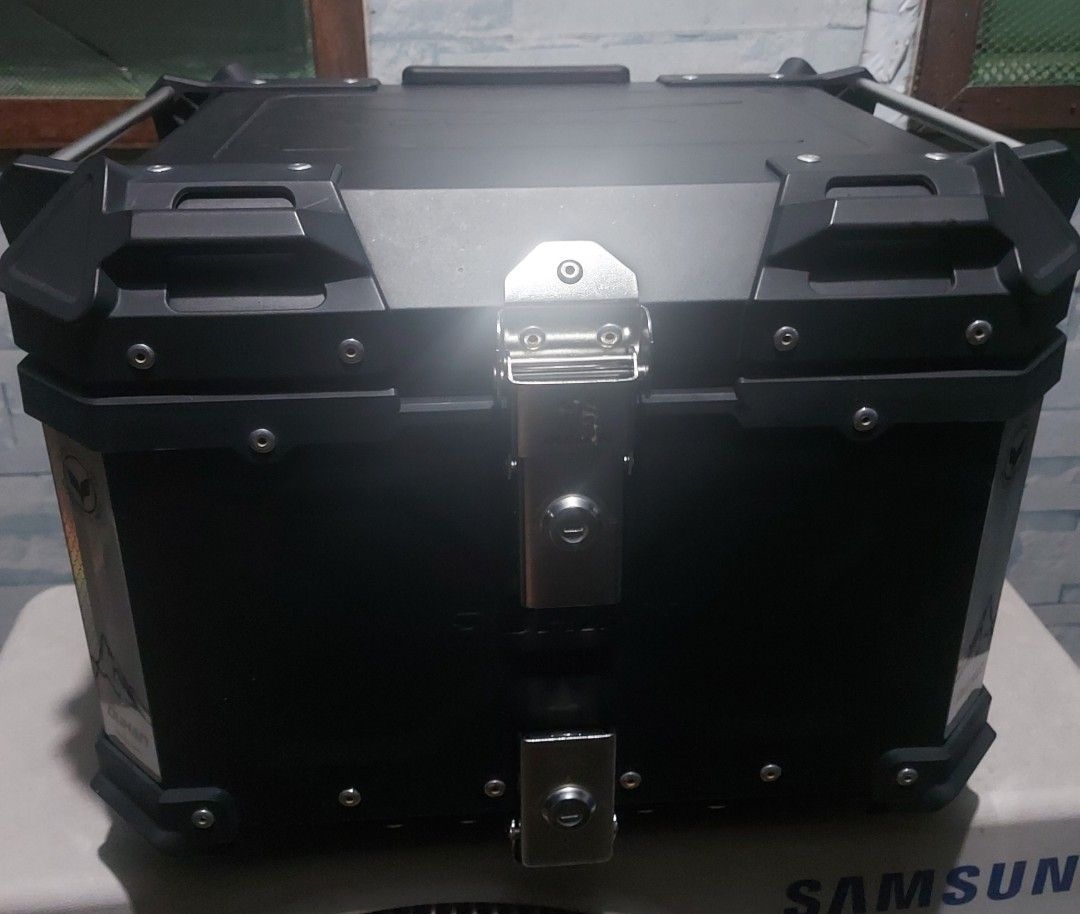 DUHAN Alloy Top Box 45L 3X, Motorbikes, Motorbike Parts & Accessories ...