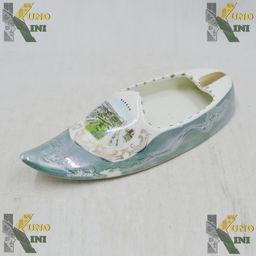 VINTAGE ALADDIN PORCELAIN SHOE ASHTRAY - ASBAK SEPATU ALADDIN, Italy ...