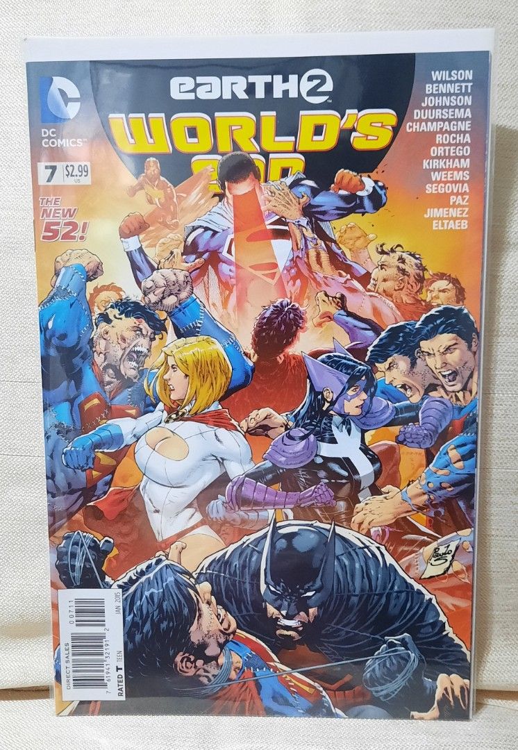 Earth 2 World's End Volume 1 Issue # 1-7, Hobbies & Toys, Books ...