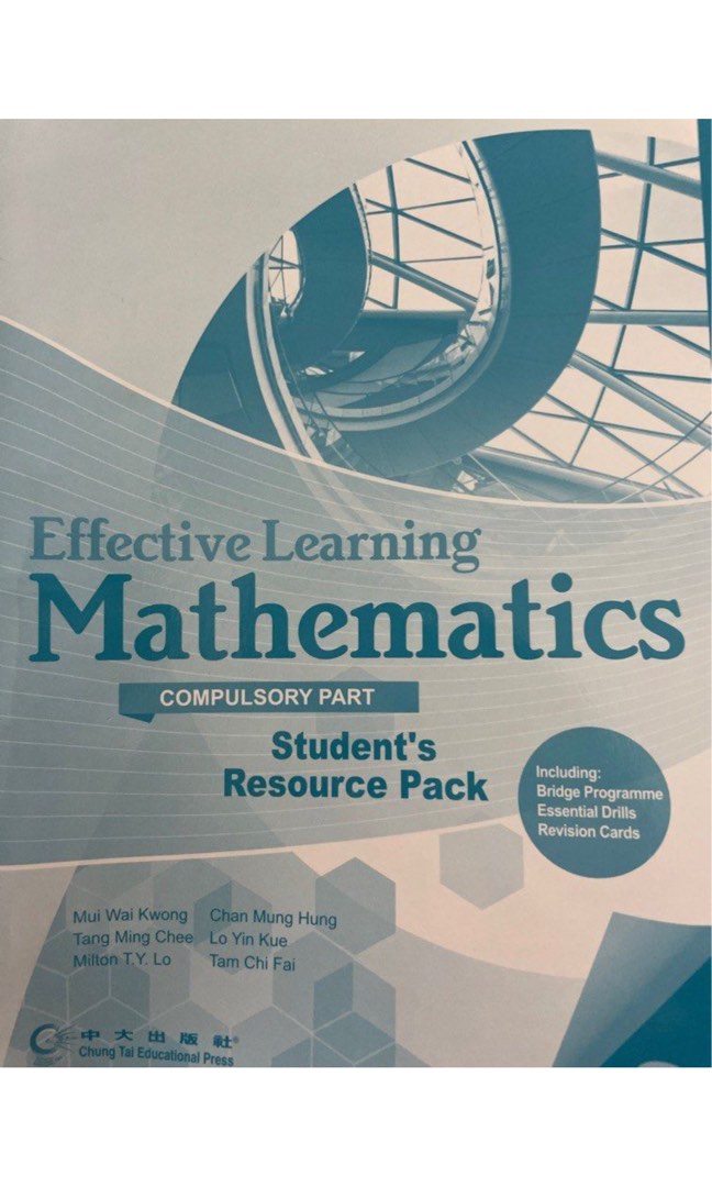 Effective learning mathematics compulsory part student’s resource pack ...