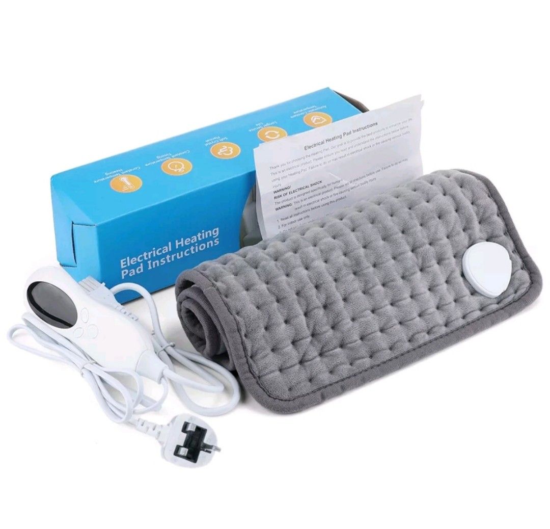 Electric Heating Pad, Health & Nutrition, Massage Devices on Carousell