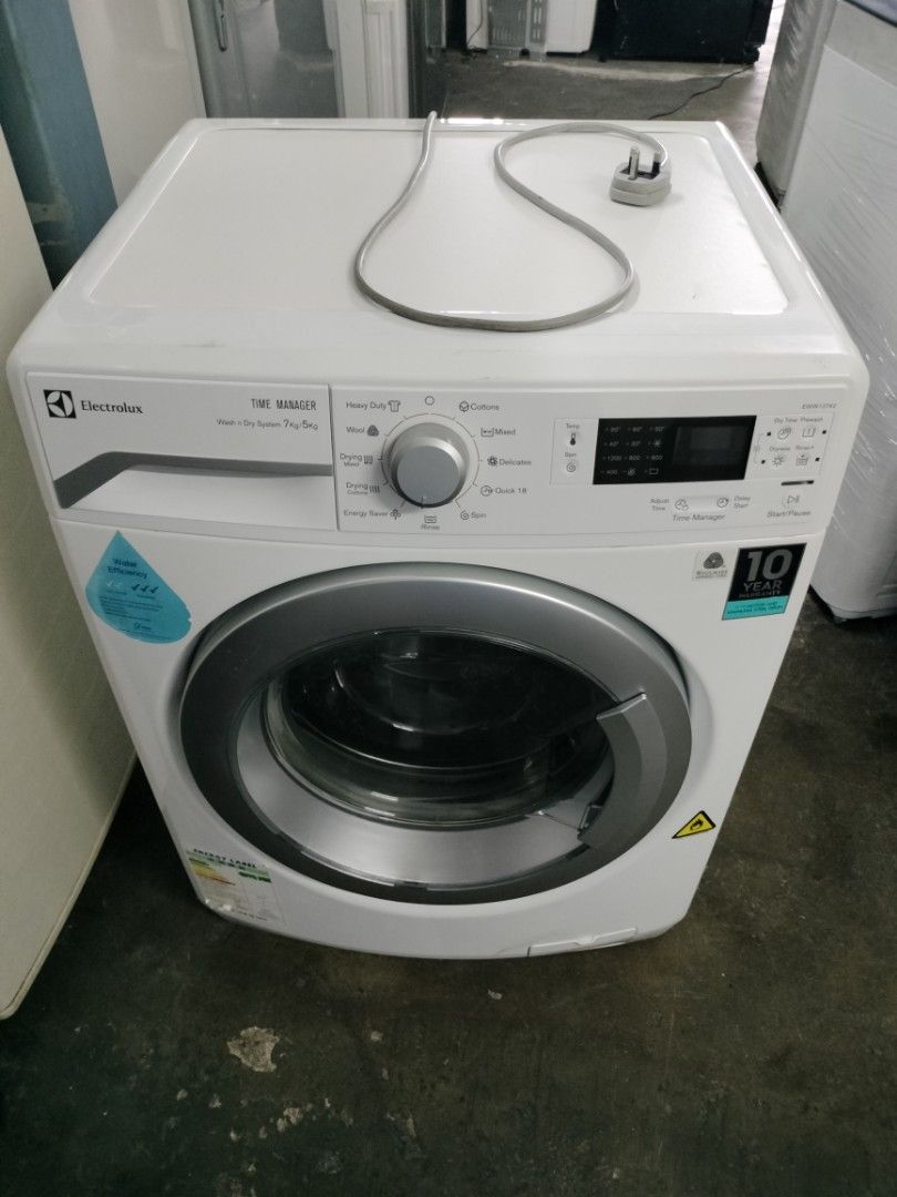 Electrolux 2in1 combo washing machine, TV & Home Appliances, Washing ...