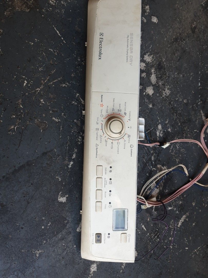 Electrolux control panel, TV & Home Appliances, Washing Machines and ...