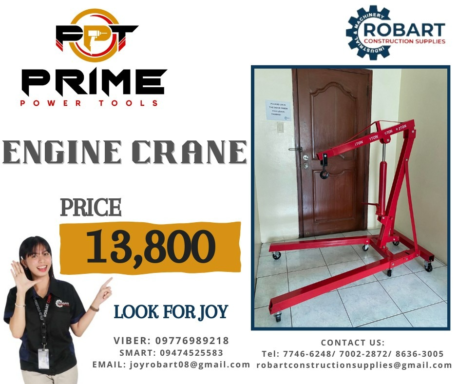 ENGINE CRANE, Commercial & Industrial, Construction Tools & Equipment ...