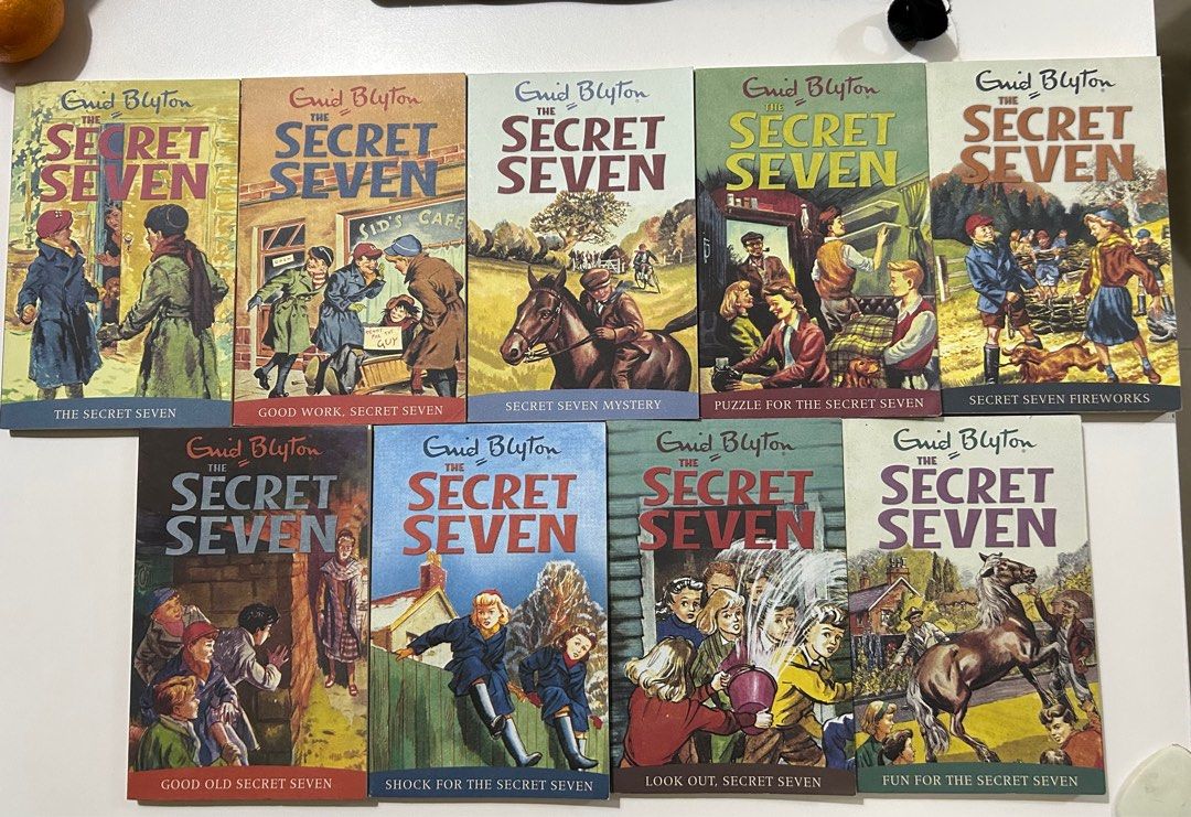 Enid Blyton The Secret Seven Book Series, Hobbies & Toys, Books ...