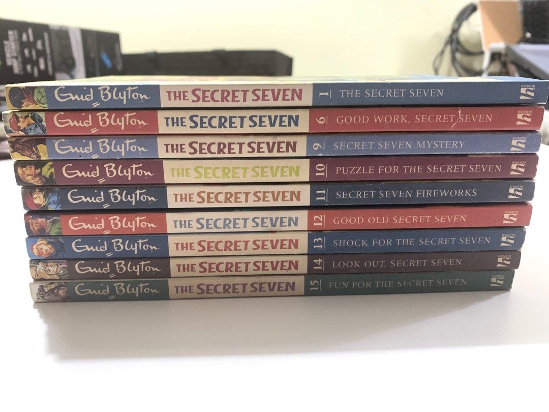 Enid Blyton The Secret Seven Book Series, Hobbies & Toys, Books ...