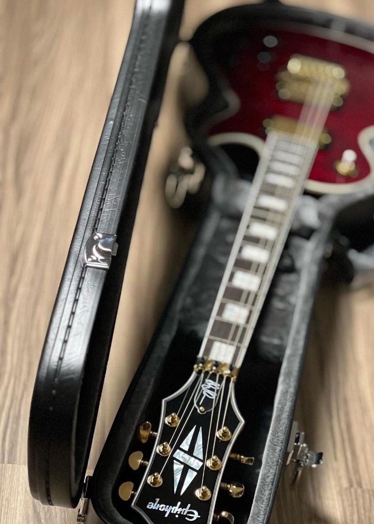 Epiphone Alex Lifeson Signature Electric Guitar, Hobbies & Toys, Music ...