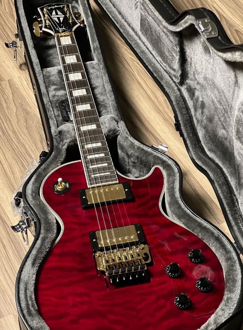 Epiphone Alex Lifeson Signature Electric Guitar, Hobbies & Toys, Music ...