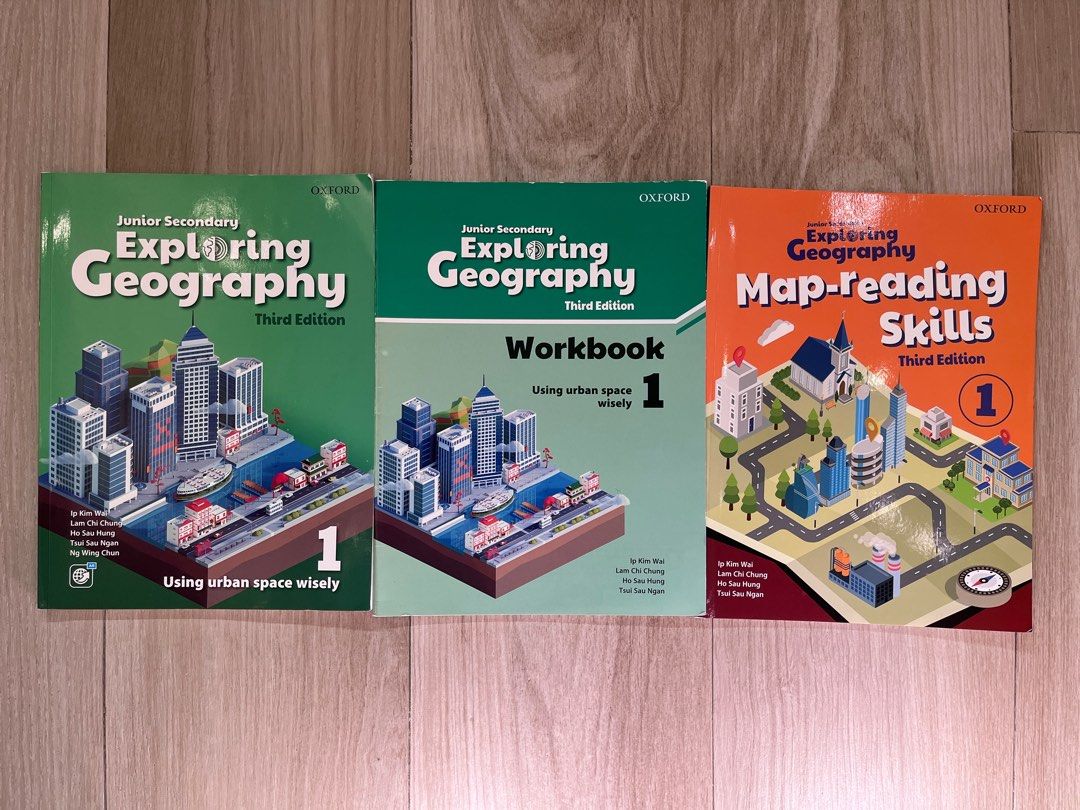 Exploring Geography + Map reading s1, 興趣及遊戲, 書本 & 文具, 教科書 - Carousell