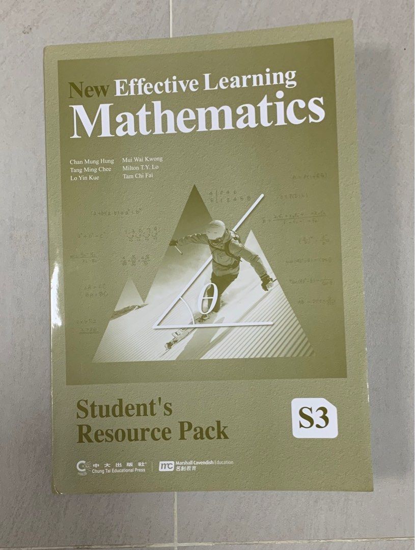 F3 new effective learning mathematics 3a 3b, 興趣及遊戲, 書本 & 文具, 教科書 ...
