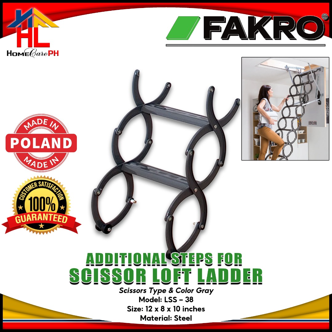 Fakro Additional Steps For Scissor Loft Ladder (LST) on Carousell