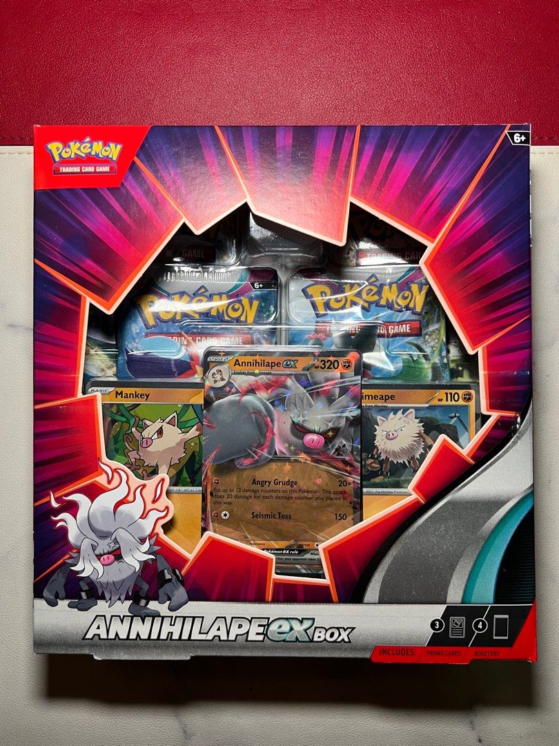 [FREE delivery] Pokemon Annihilape EX Box TCG, Hobbies & Toys, Toys ...