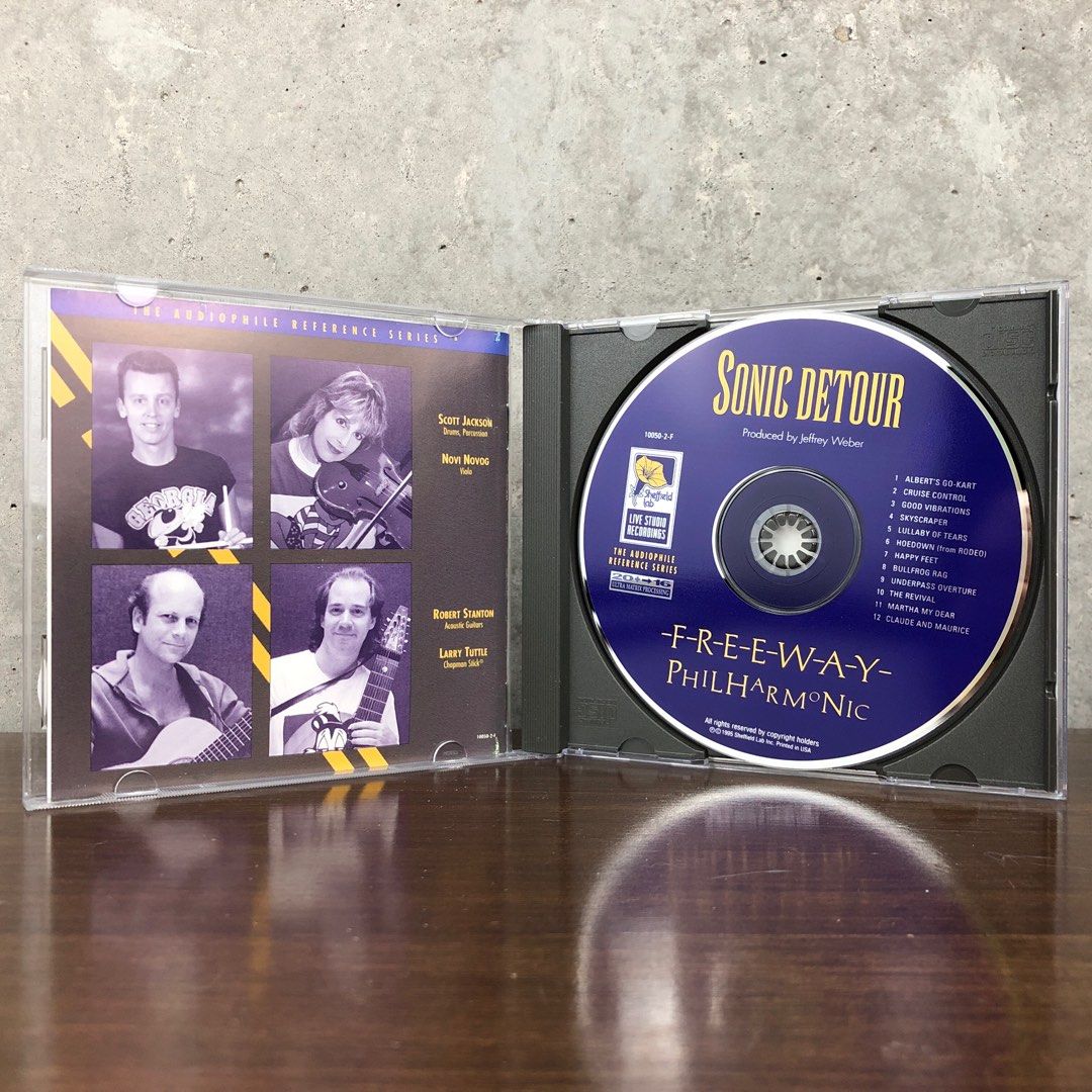Freeway Philharmonic | Sonic Detour | Sheffield Lab | Audiophile CD ...