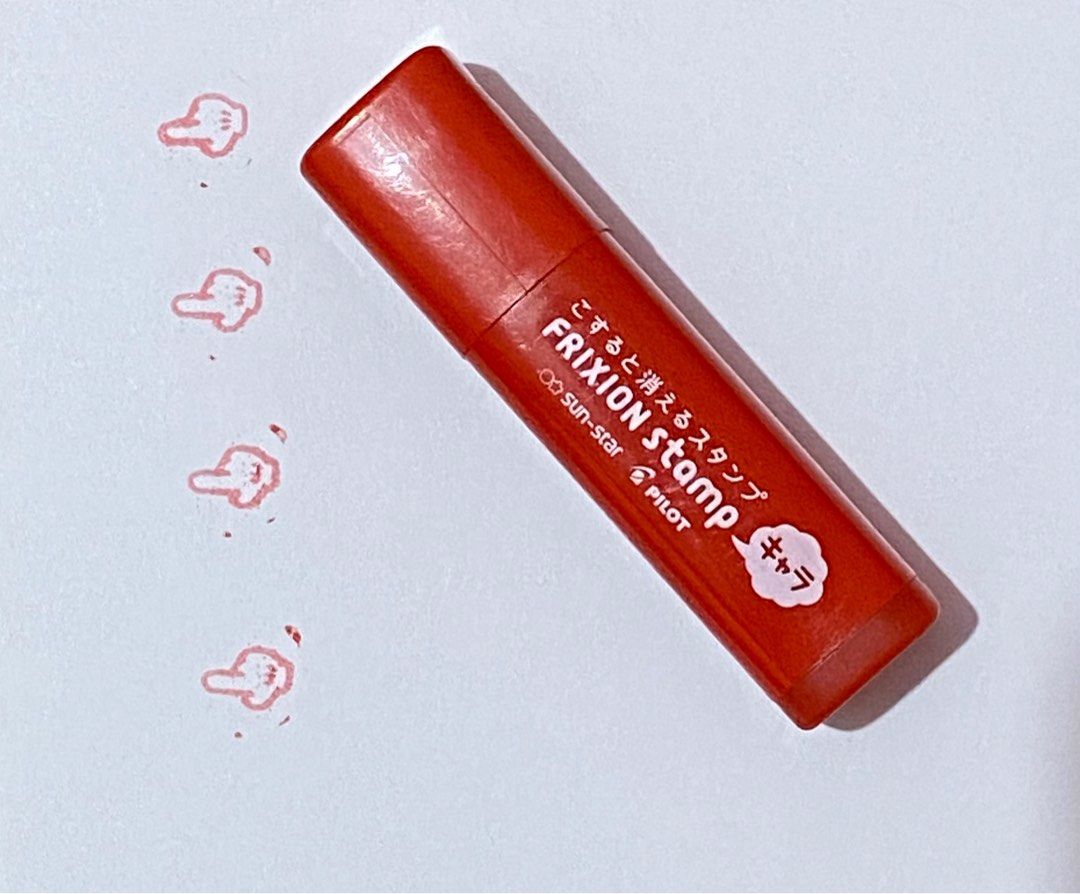 Frixion Stamp (Disney - Mickey Mouse's Hand) Red, Hobbies & Toys ...