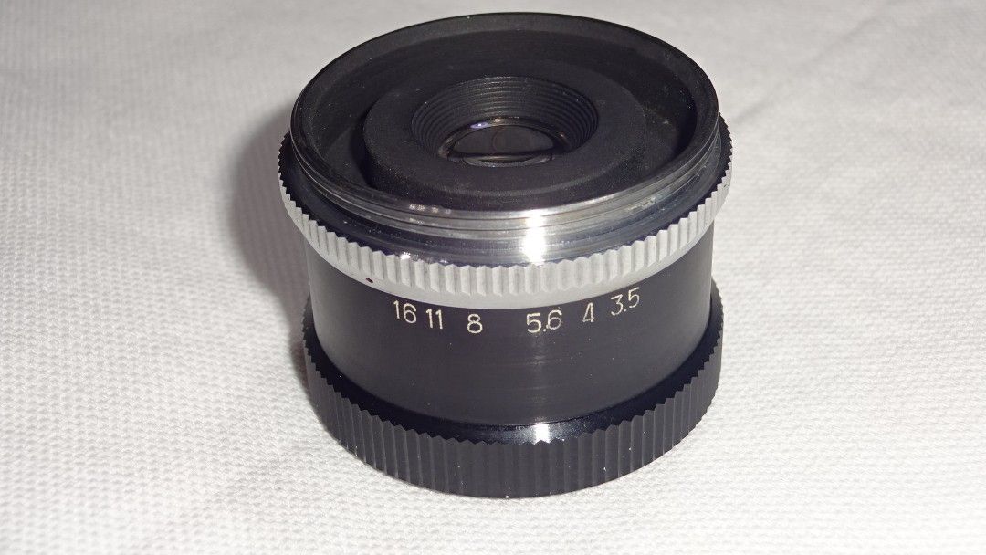 Fujimoto E-Lucky Anastigmat Lens 1:3.5 F= 50mm Fujimoto Enlarger lens ...