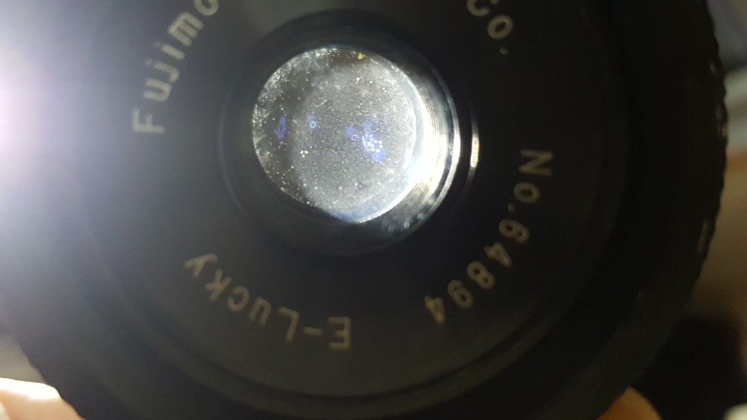 Fujimoto E-Lucky Anastigmat Lens 1:3.5 F= 50mm Fujimoto Enlarger lens ...