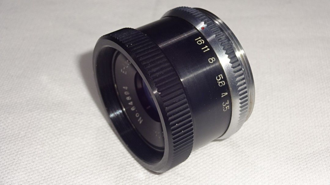 Fujimoto E-Lucky Anastigmat Lens 1:3.5 F= 50mm Fujimoto Enlarger lens ...