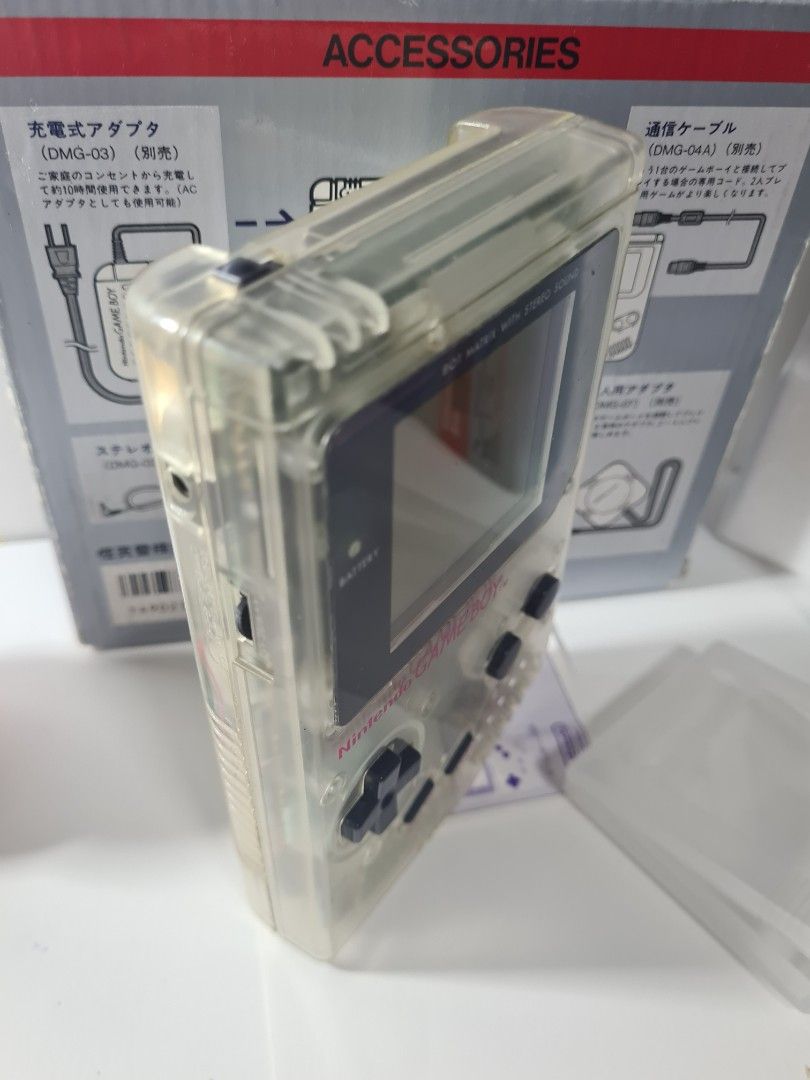Gameboy Bros DMG Clear CIB: Embrace the Retro Revolution!, Video Gaming ...