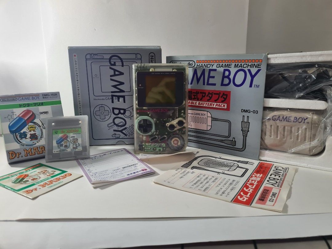 Gameboy Bros DMG Clear CIB: Embrace the Retro Revolution!, Video Gaming ...