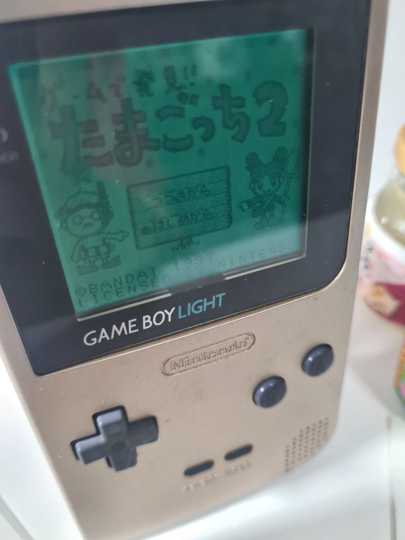 Gameboy Light Gold and Tamagotchi 1 CIB: A Golden Duo of Gaming and Pet ...