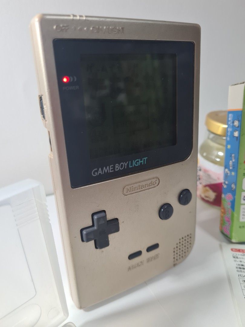 Gameboy Light Gold and Tamagotchi 1 CIB: A Golden Duo of Gaming and Pet ...