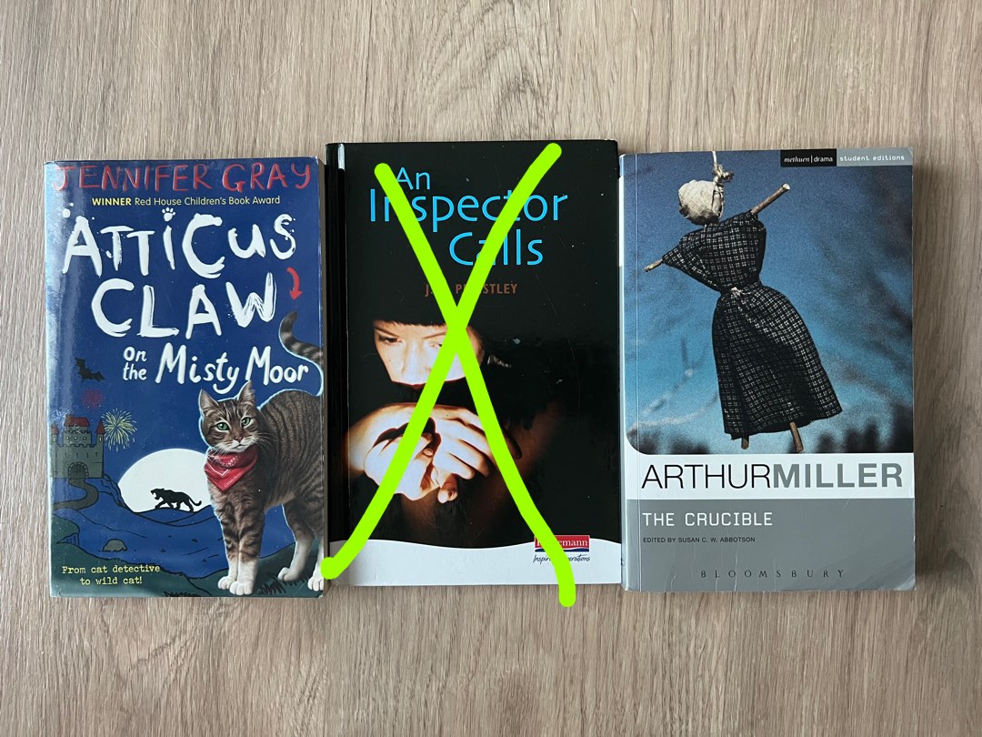 [GCSE] An inspector calls, Atticus claw, ARTHUR MILLER, 興趣及遊戲, 書本 & 文具 ...