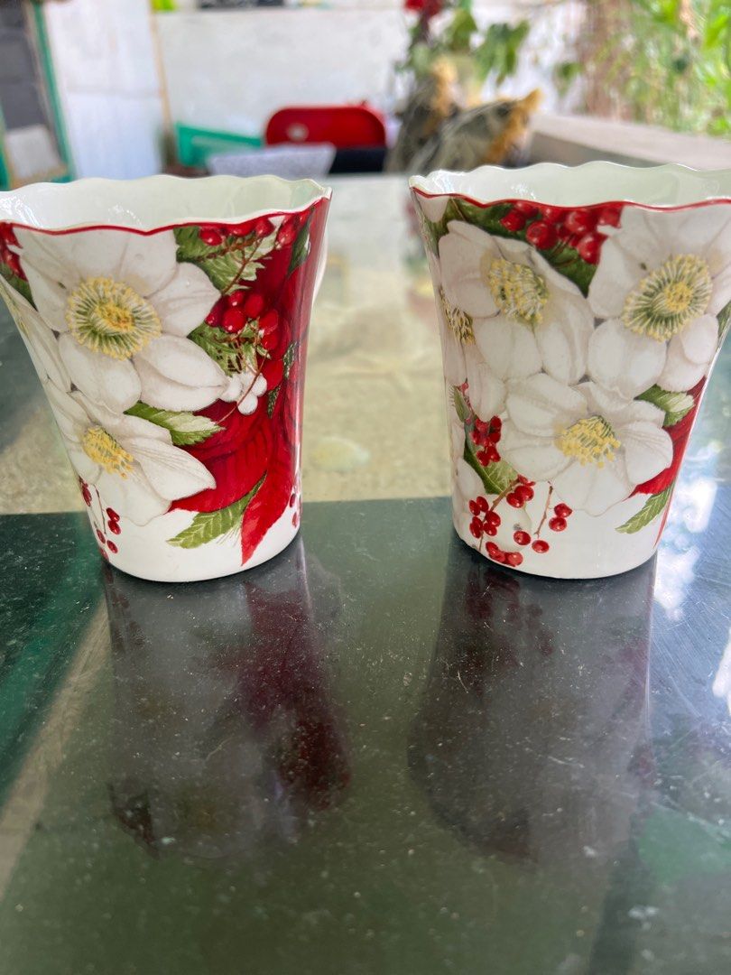 dapet 2gelas keramik estetik preloved masih bagus / mug sango / gelas ...