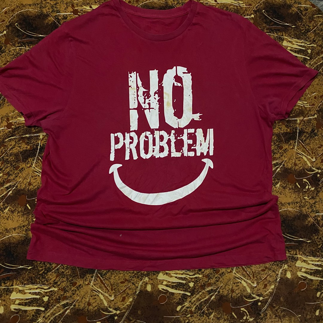 Giordano - No Problem Tshirt on Carousell