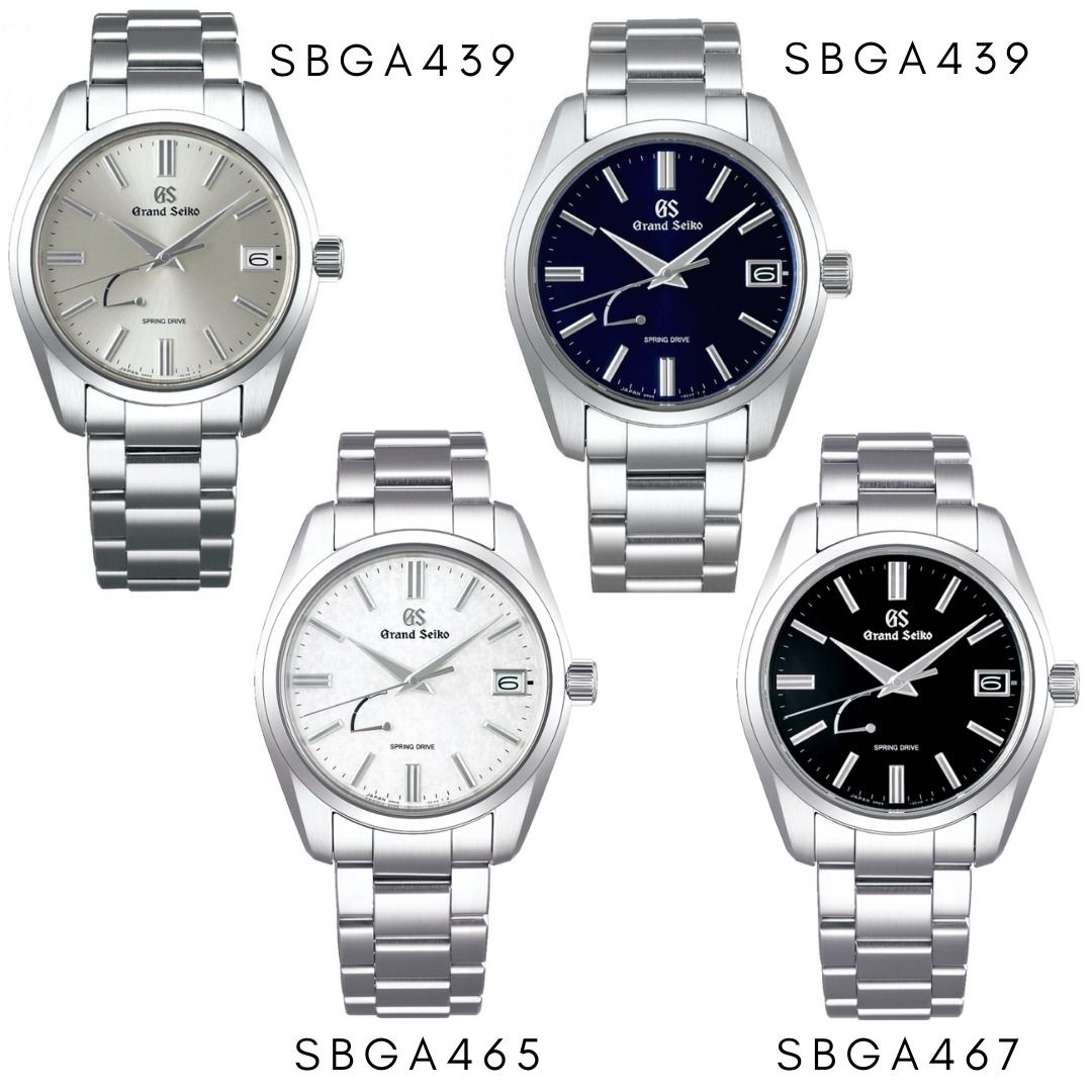 GS GRAND SEIKO HERITAGE COLLECTION MENS STAINLESS STEEL STRAP WATCH ...