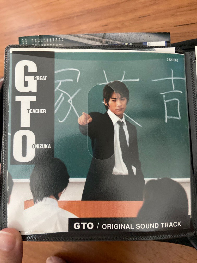GTO Great Teacher Onizuka sound track, Hobbies & Toys, Music & Media, CDs & DVDs on Carousell