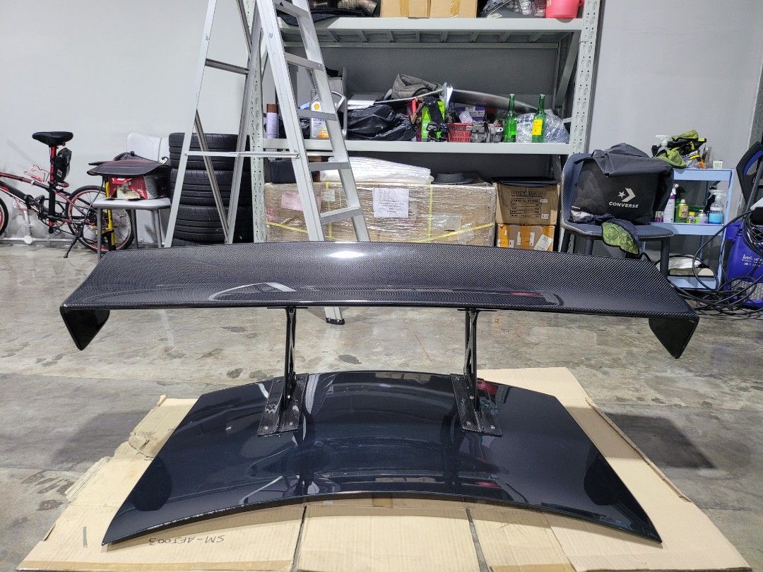 GTR R35 Varis GT Carbon Wing, Car Accessories, Accessories on Carousell